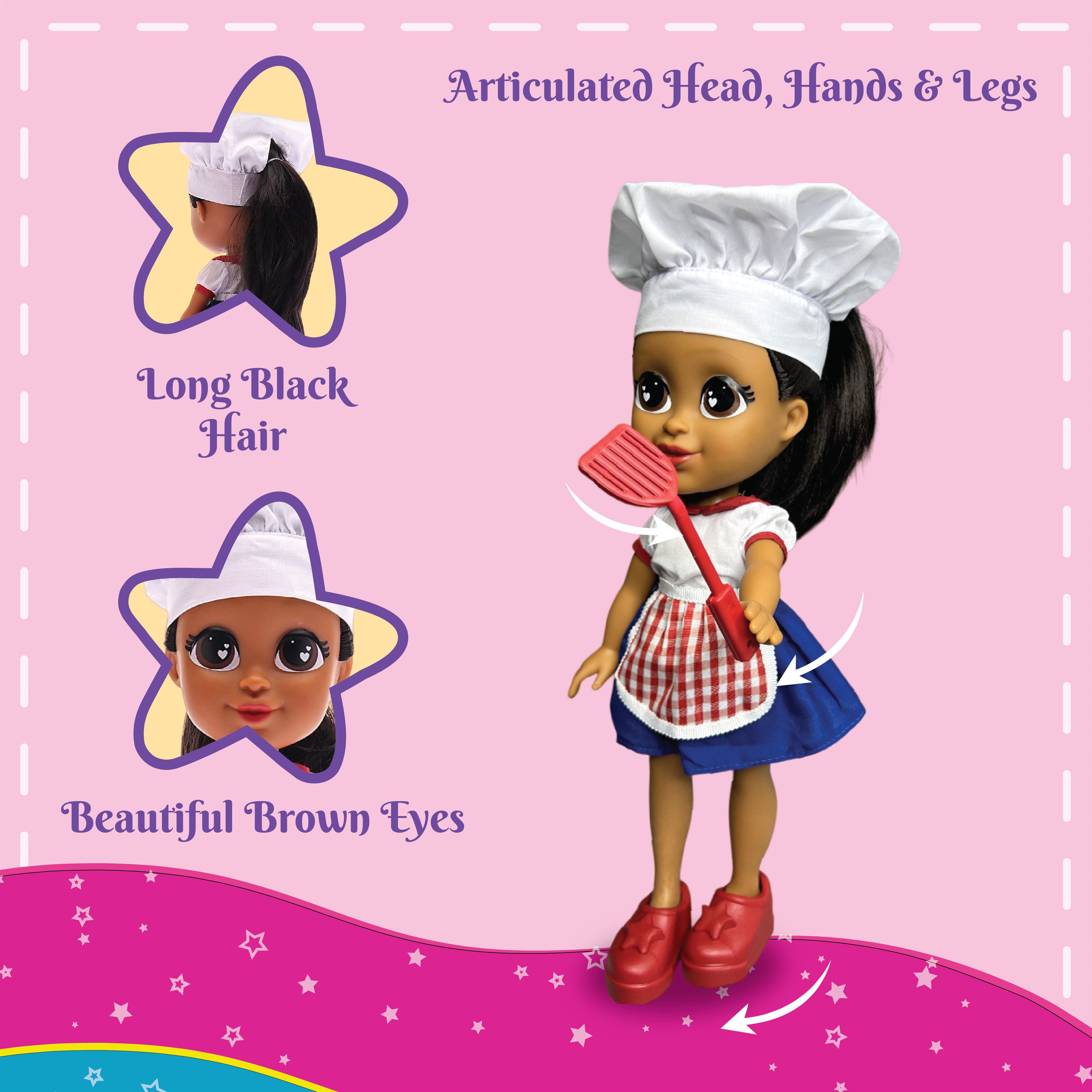 Li'l Diva Chef-Gabby, 13 Inch Doll